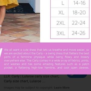 LuLaRoe | Dresses | Llr Carly | Poshmark